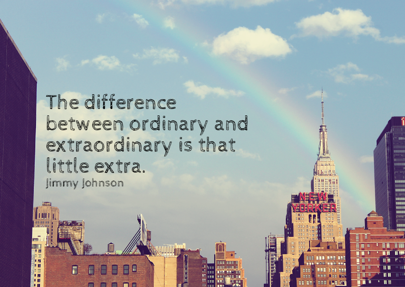 Manufacture Your Day by PUTTING IN THE EXTRA EFFORT - Karico ...